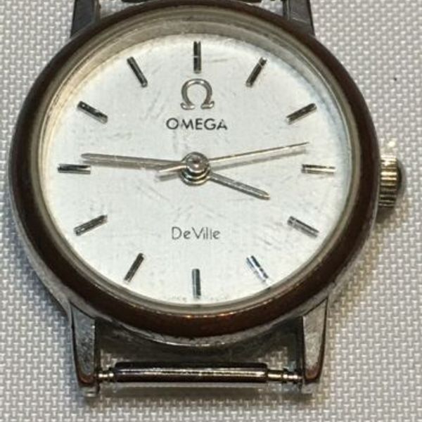 OMEGA DE VILLE SWISS MADE WATCH A05 805-4062 For Repair Or Parts ...