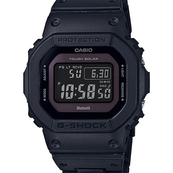Casio G-Shock Digital Solar Bluetooth Black Men's Watch GW-B5600BC-1B ...