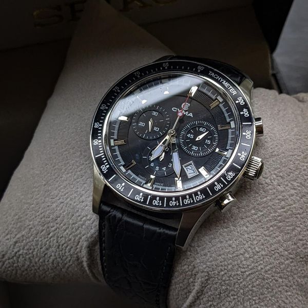 [WTS] Cyma Champion Chronograph 02-0598A price $480 | WatchCharts ...