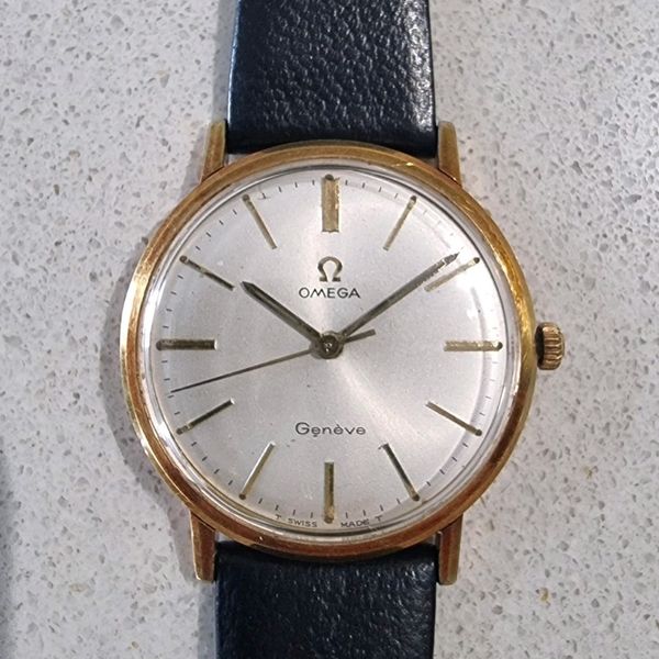 Vintage OMEGA Geneve Caliber 601 - Manual Winding Movement Watch ...