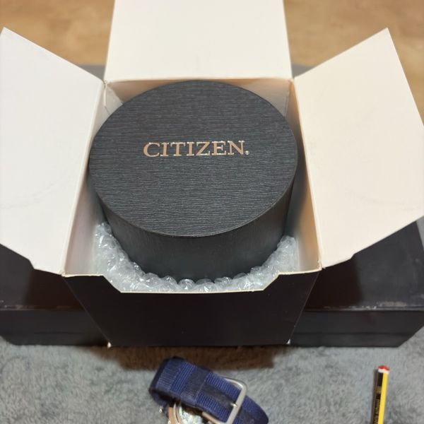 Citizen Eco-Drive Skyhawk Titanium Pilot Watch | WR100 | Slide Rule ...