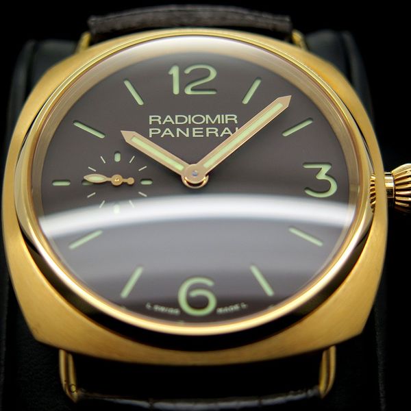 FS: Panerai PAM 336-RADIOMIR 42MM 18K ROSE GOLD-IN HOUSE MOVEMENT-M ...