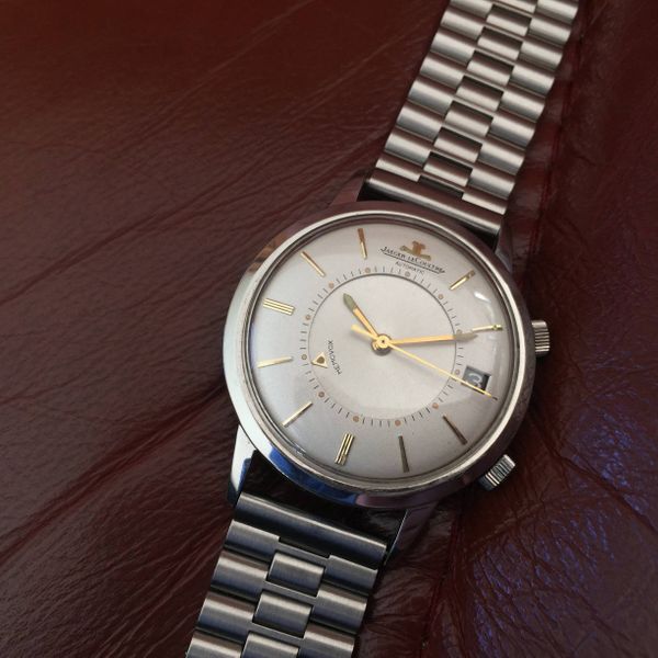[WTS] Jaeger-LeCoultre E855 Memovox - 37mm jumbo steel auto - pristine ...