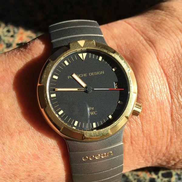 Porsche Design/ IWC OCEAN 500 .. Gold & Titanium,... $1200 Shipped ...