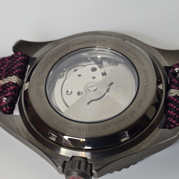 Timex Deepwater Tiburon Men's Automatic Black Watch 43mm TW2W21000 ...