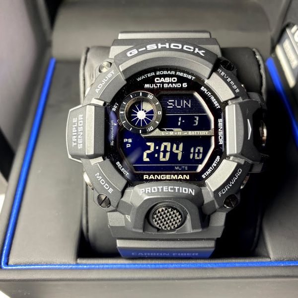 FS: Casio G-Shock GW9400J-1BJF Triple Sensor CARBON FIBER JDM Watch ...