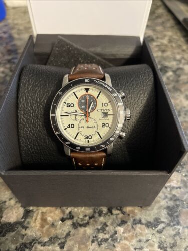 Citizen Eco-Drive Men's Chrono Watch CA0649-06X Quartz Automatic Brycen ...