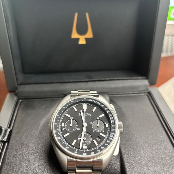 Bulova Apollo 15 45 mm Wristwatch for Men in Original Packaging with ...