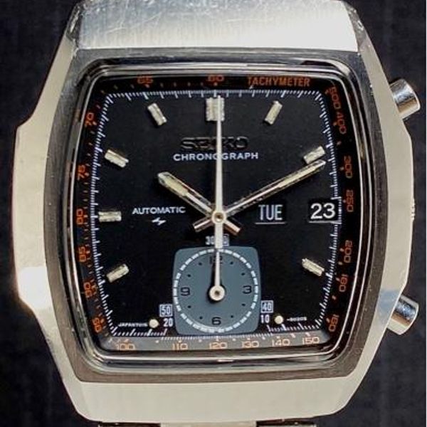 FS: Seiko 7016 Tank Flyback Chronograph Automatic | WatchCharts Marketplace