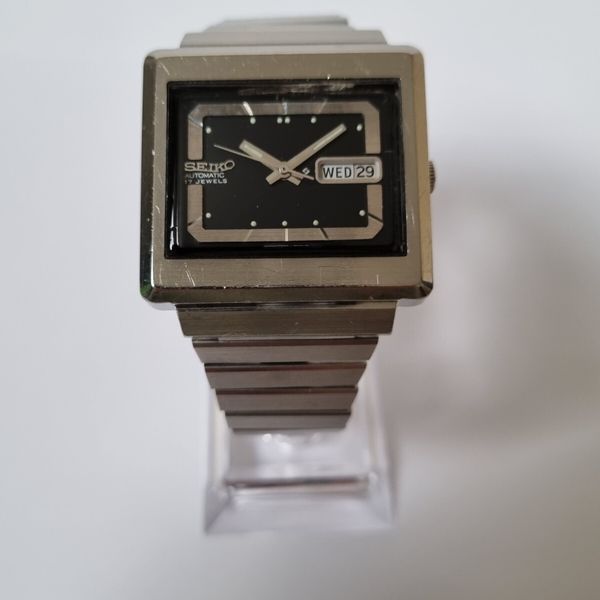 Vintage Seiko Automatic 17 Jewels TV Shape Mens Watch. Ref. 6309-5030 ...