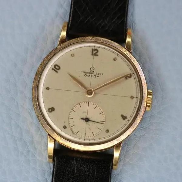 [WTS] 18k Yellow Gold Chronometre Omega Sector Dial with Sub Seconds ...