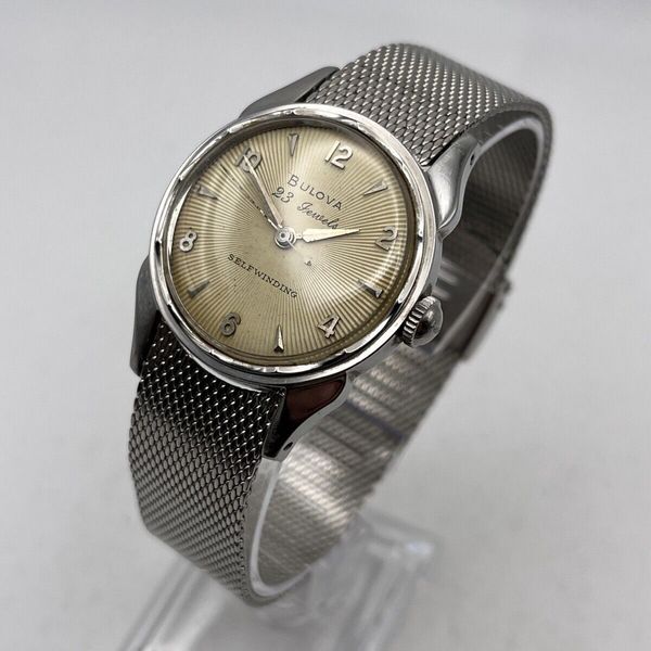 Vintage 1950's Bulova 23 J Self-Winding Automatic Men's Watch SPARES / REPAIRS | WatchCharts ...
