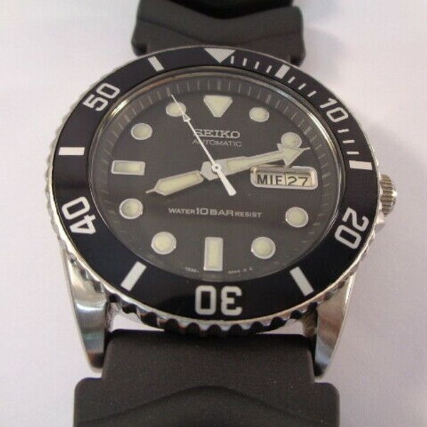 SEIKO DIVER MENS WATCH DAY & DATE AUTOMATIC BLUE 7S26-0040 SKX031 SN ...