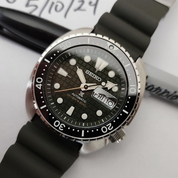 [WTS] BNIB Seiko SRPE05 King Turtle w/Olive Grenade Dial | WatchCharts ...