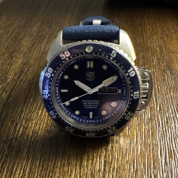 Luminox Scott Cassell Deep Dive Automatic 1520 Series Blue Stainless ï ...