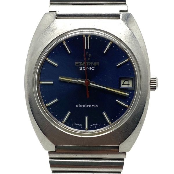 ETERNA Sonic Electronic Tuning Fork Cal.1550 Vintage Men's Watch (ESA ...