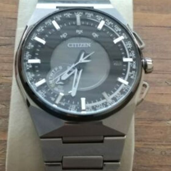 CITIZEN CC2006-53E Eco-Drive SATELLITE-WAVE F100 Flagship Mens Watch ...