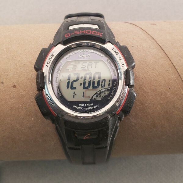 Casio G-Shock GW-300 2608 Wave Ceptor /Tough Solar WR 200M Men's Watch ...