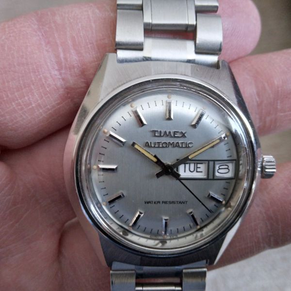 1978 Men's Vintage Automatic Timex Watch with Original Timex stainless ...