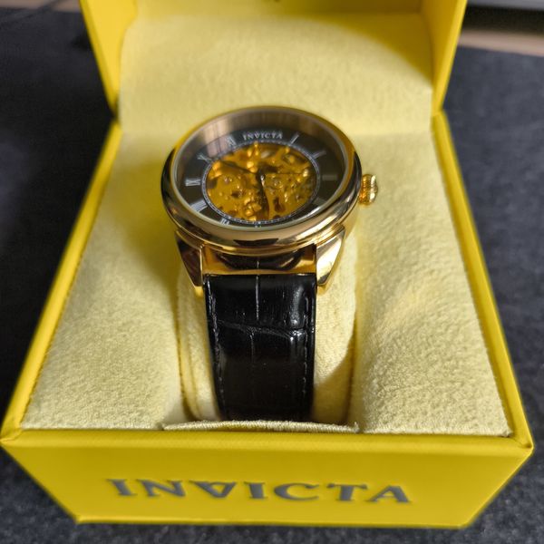 Invicta Specialty Collection Men's 42mm Mechanical Skeleton Dial Watch ...