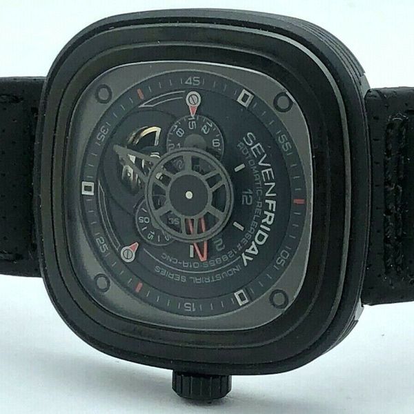 Rare SevenFriday SF-P3/01 P Industrial Series Automatic Watch NEW IN ...