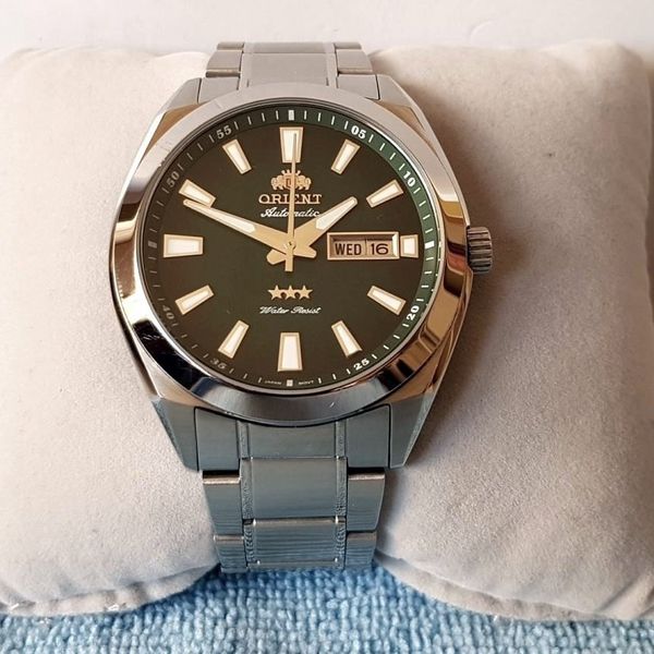FS: Orient Green Dial Automatic Watch | WatchCharts