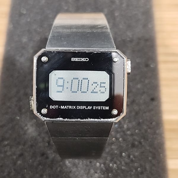 Seiko Dot Matrix 091481 D031-4010 R0 Vintage Watch Rare | WatchCharts ...
