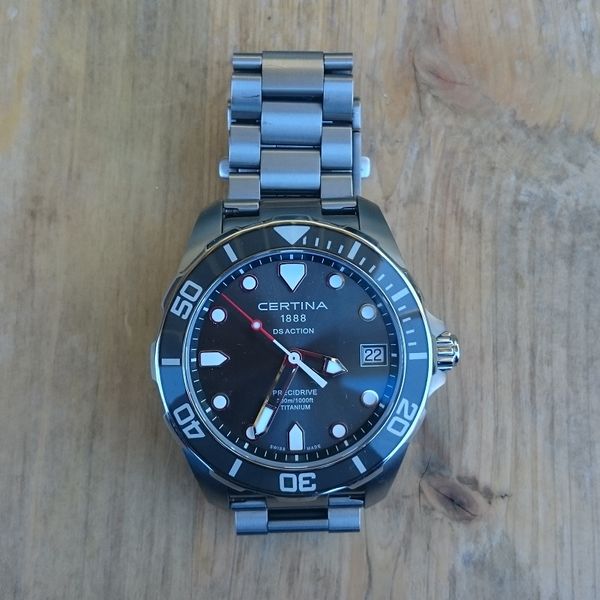 SOLD Certina DS Action Titanium Precidrive Quartz 300m Limited Edition - $400 US | WatchCharts ...