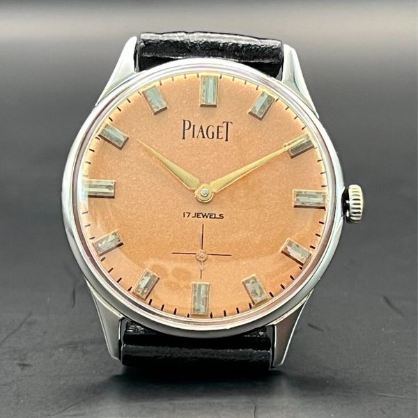 Nuova inserzioneQUADRANTE VINTAGE PIAGET ORO CIRCA 1940 FUNZIONANTE ...