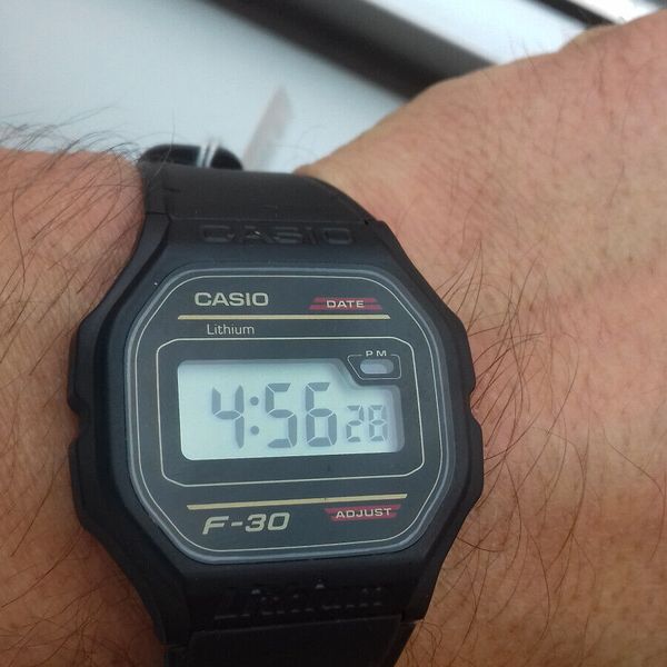 Casio F-30-9Q MODULE 1007 LITHIUM VINTAGE COLLECTION NOS MONTRE WATCH ...