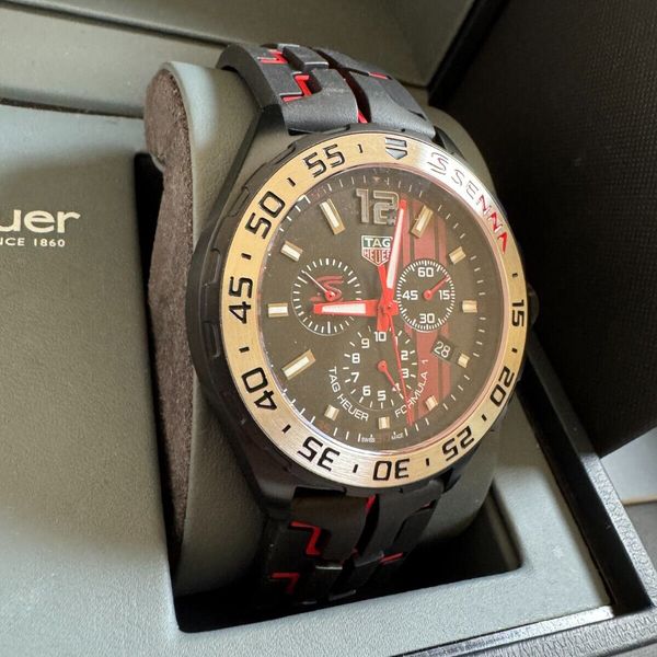 TAG Heuer Formula 1 Ayrton Senna Special Edition Men's Watch - CAZ1019 ...