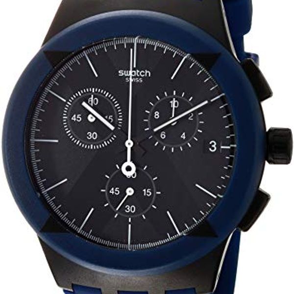 [Swatch] Watch X-DISTRICT BLUE X District Blue CHRONO Chrono SUSB418 ...