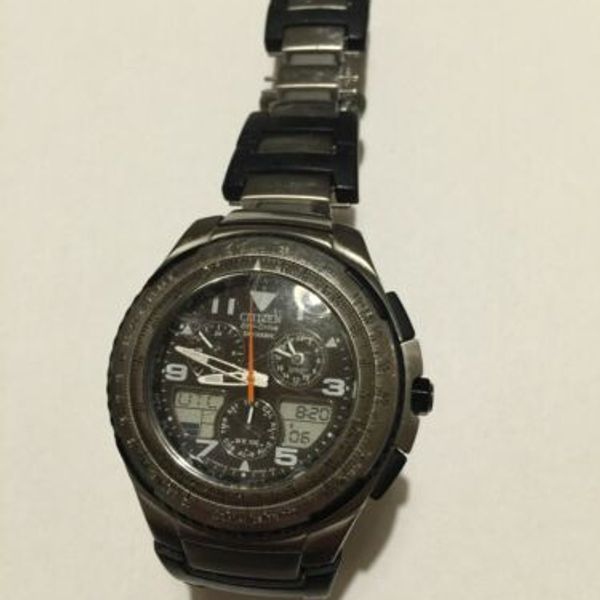 Citizen Eco Drive Skyhawk Mens Watch C651-S034345 HSB | WatchCharts ...