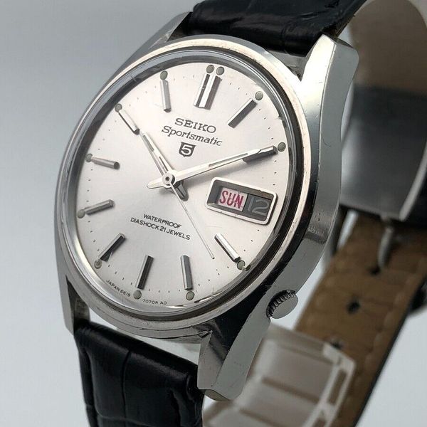 Vintage 1967 Seiko Sportsmatic 5 Automatic 6619-7070 21Jewels Japan #1074 | WatchCharts Marketplace