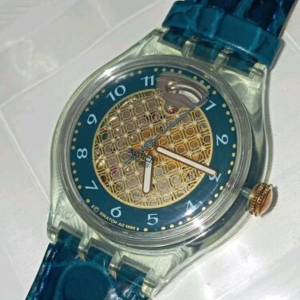 SWATCH AUTOMATICO 1996 ALFONSO SAG102 NUOVO PERFETTO FUNZIONANTE ...