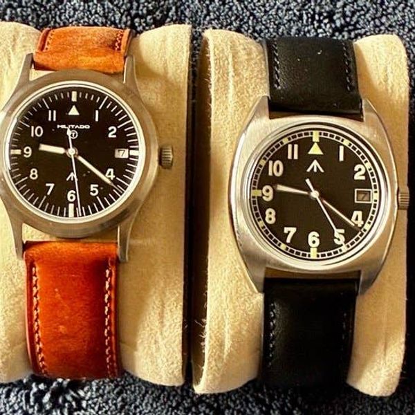 FS: Two Miltado Homages - IWC Pilot Watch + British DOD W10 Field Watch ...