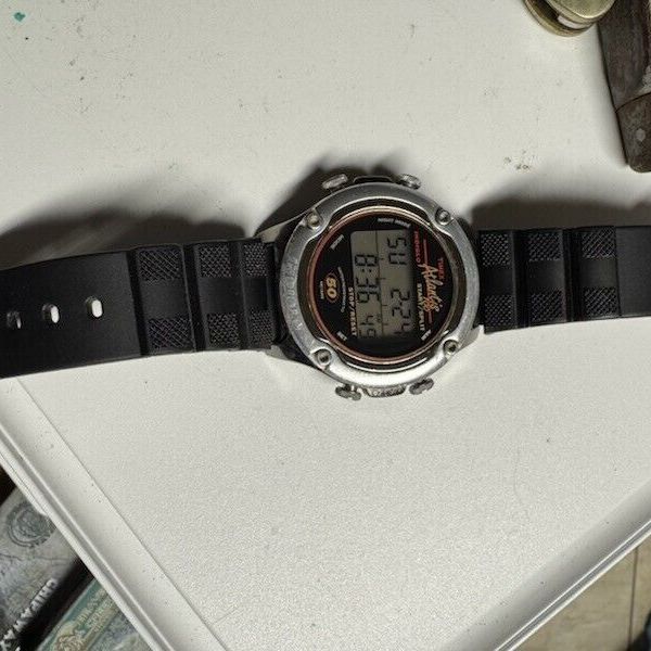 Timex Atlantis 100 LCD Digital 50M Indiglo 1998 Runs Good | WatchCharts ...