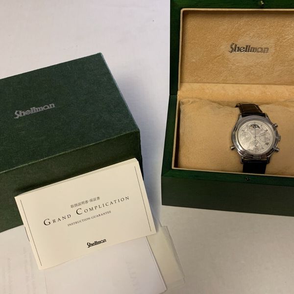 Bellissimo orologio Shellman Grand Complication, calendario perpetuo ...