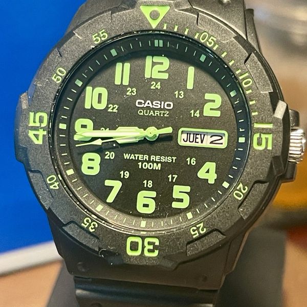 CASIO MRW 200H Series Analog Wristwatch - NIB New, Never Worn ...