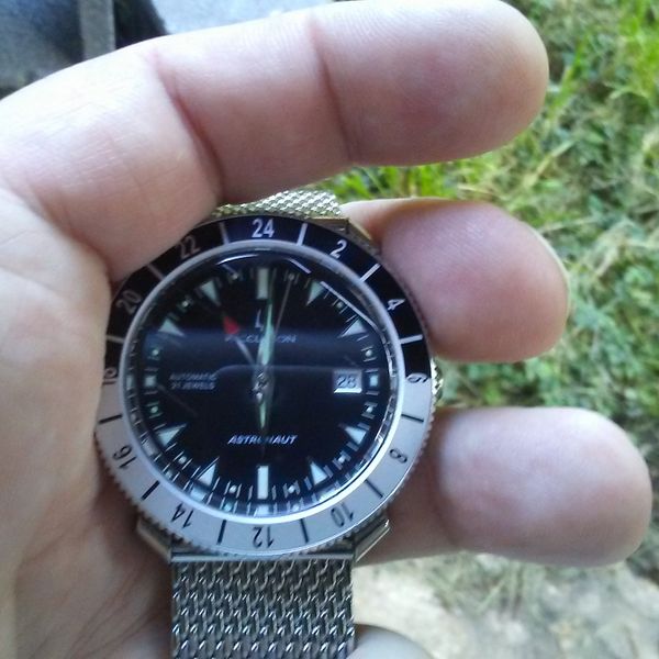 FS: Rare Bulova Accutron Astronaut GMT Automatic Limited Edition ...