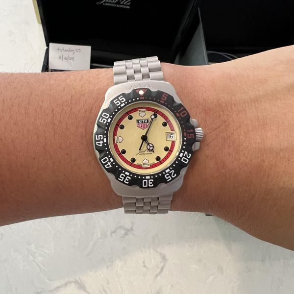 [WTS] KITH Tag Heuer Formula 1 Limited Edition | WatchCharts Marketplace