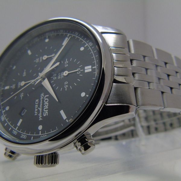 LORUS by SEIKO 1/10th SECOND CHRONOGRAPH WATCH *EX-DISPLAY* *GIFT BOX ...