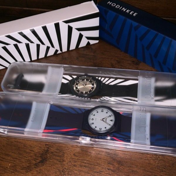 HODINKEE Swatch Sistem51 Vintage 84 and Sistem51 Blue edition | WatchCharts