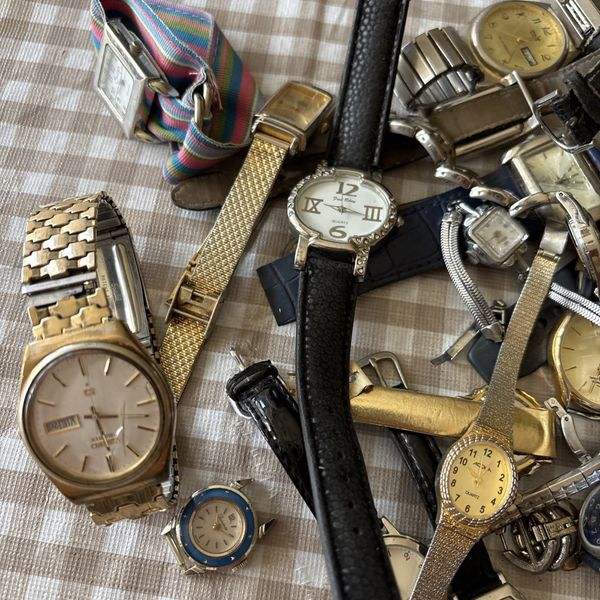 44 Vintage Watch Wristwatch Lot Various Conditions Seiko Timex Xanadu ...