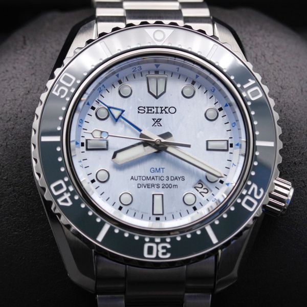 FSOT: Seiko Sea Diver GMT - SPB385 - Glacier Blue - Stainless Steel ...