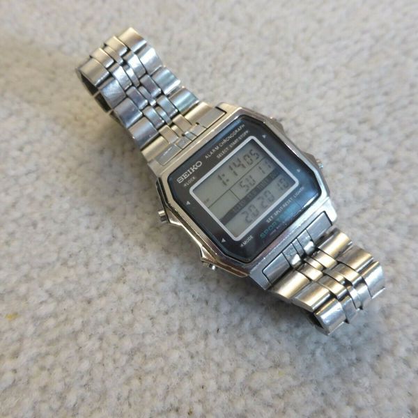 Vintage SEIKO Sports 150 Digital quartz watch M422-501A Alarm ...