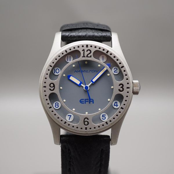 [WTS] Vintage Hamilton EFA Engineered For Action 9345 Grey Sector Dial ...