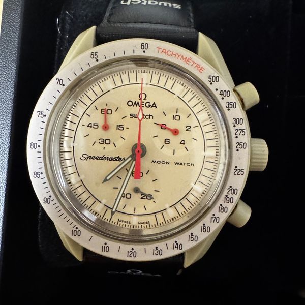 Omega x Swatch Bioceramic Moonswatch - Mission to Jupiter | WatchCharts ...