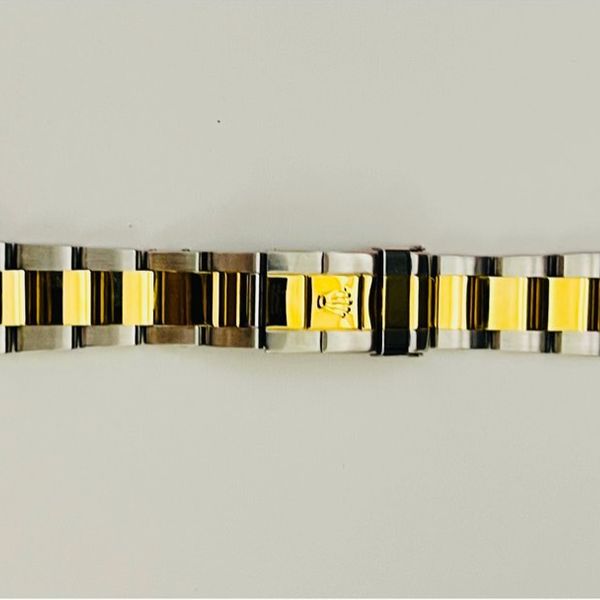 ORIGINAL ROLEX HALF GOLD GMT MASTER II BRACELET (78793A) - TOTAL 11 ...