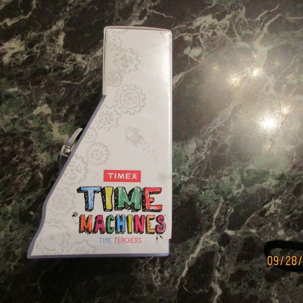 Timex Unisex TW7C16500 Time Machines Blue Soccer Analog Time Teacher ...